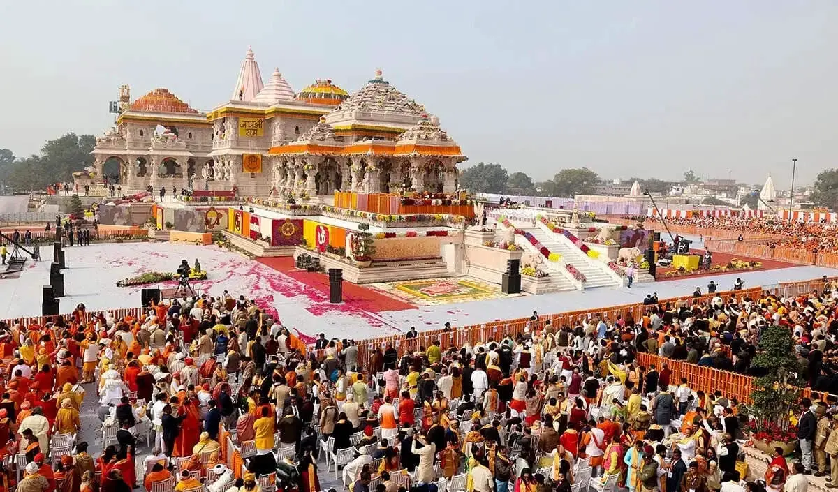 Controversy Surrounds Ayodhya Ram Temple Donations Ahead of Elections ...