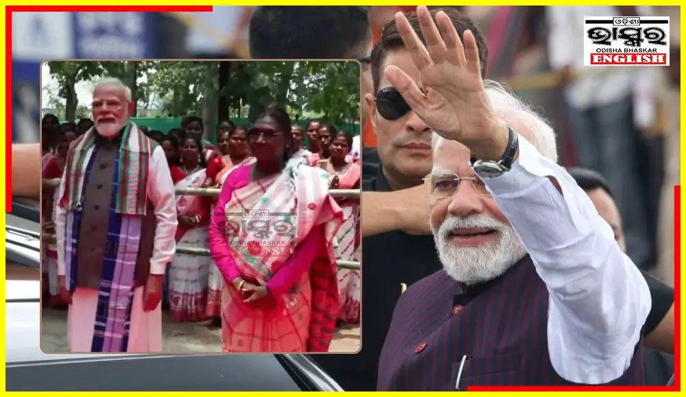 PM Modi Joins President Murmu's Birthday in Mayurbhanj | Dailyhunt