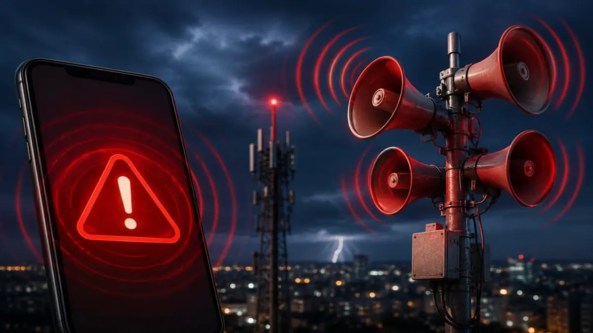 Midnight Siren Alert Sparks Row, Cell Broadcast System Suspended; Here ...