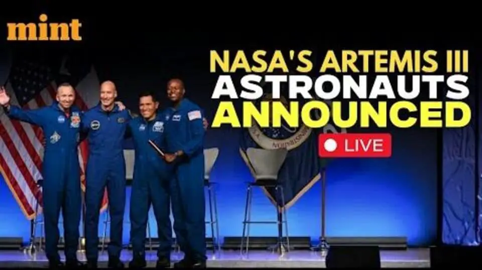NASA announces crew members for Artemis III mission to test new moon ...