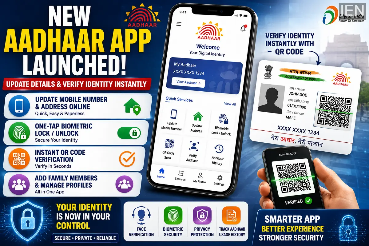 New Aadhaar App Gains Massive Popularity: Update Mobile Number, Address ...