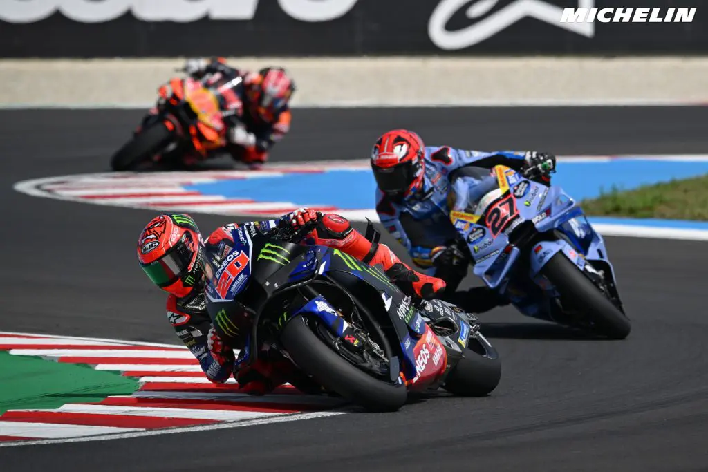 Fabio Quartararo - "Especially without grip, I'm struggling a lot to ...