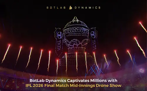 BotLab Dynamics Performs Landmark IPL Final Drone Show, Captivating ...