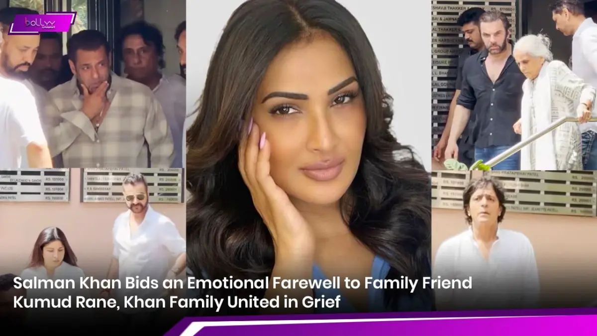 Salman Khan Bids an Emotional Farewell to Family Friend Kumud Rane ...