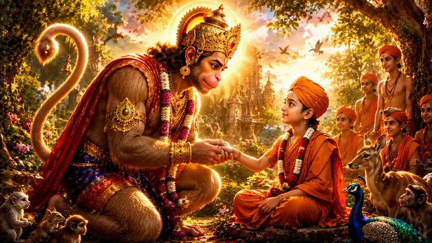 Why Hanuman Ji Called Neelkanth Varni "My Ram | Dailyhunt