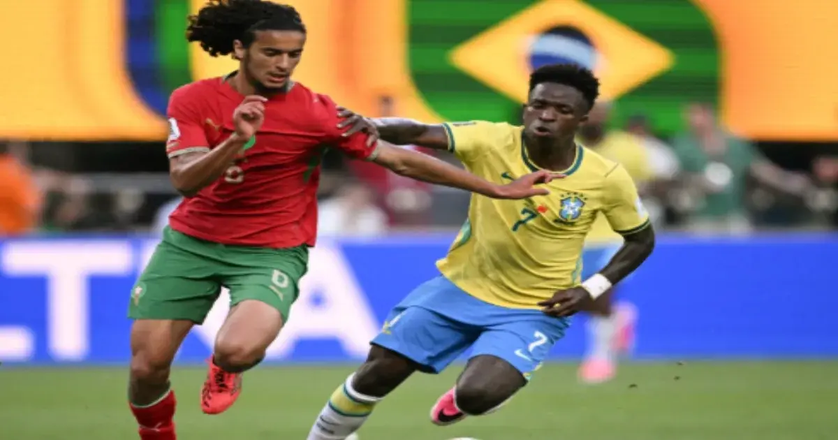 Brazil Draw 1-1 With Morocco in Tense World Cup Group Stage Match ...
