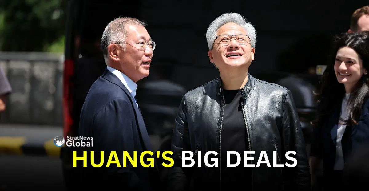 Nvidia Deepens South Korea Bet with AI, Chip and Robotics Deals | Dailyhunt
