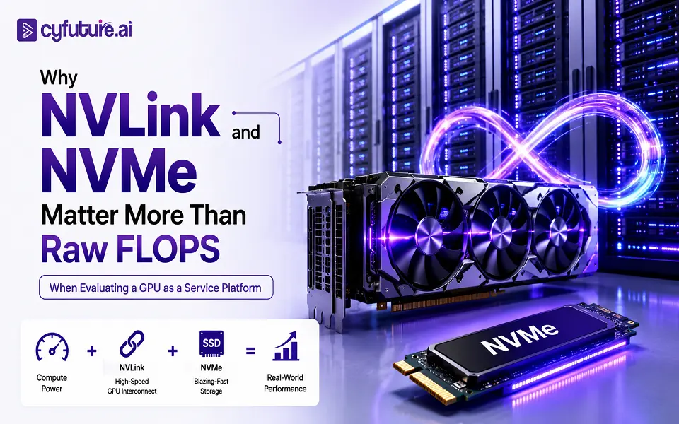Why NVLink and NVMe Matter More Than Raw FLOPS When Evaluating a GPU as ...