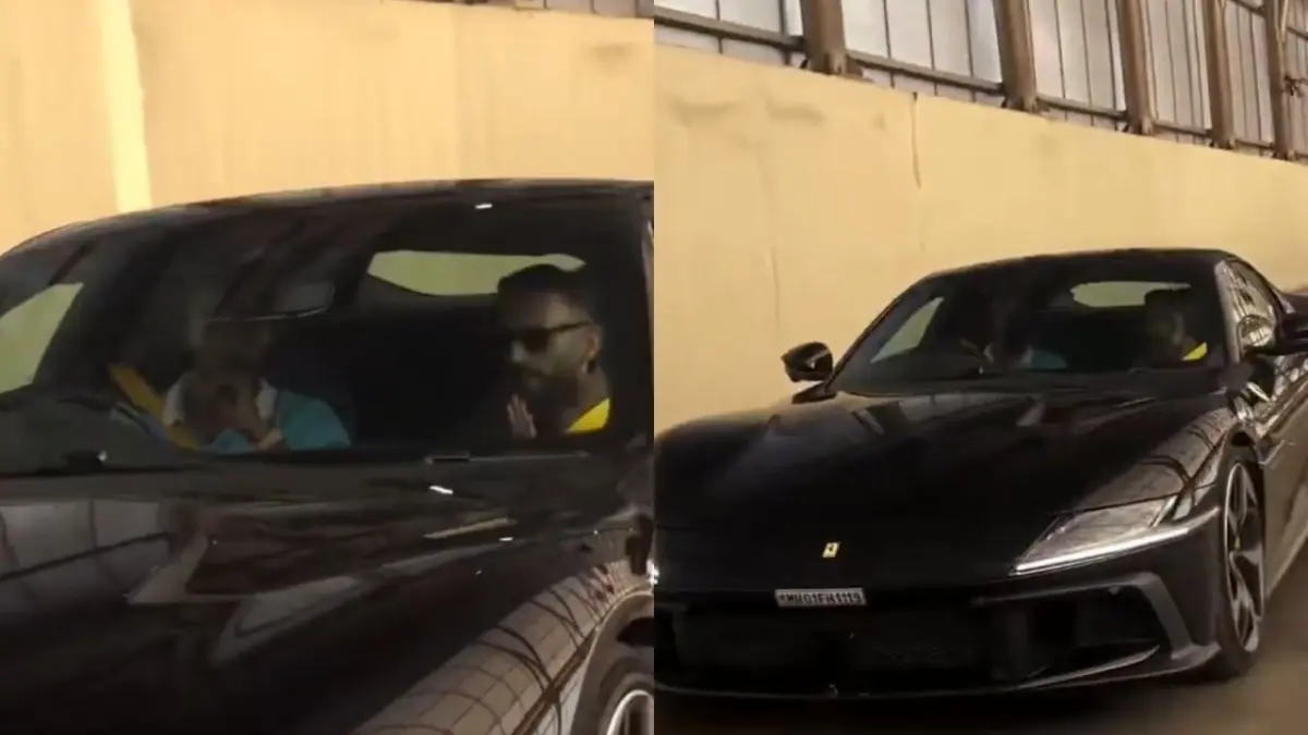Watch: Hardik Pandya takes Jatin Sapru for ride in his new Ferrari ...