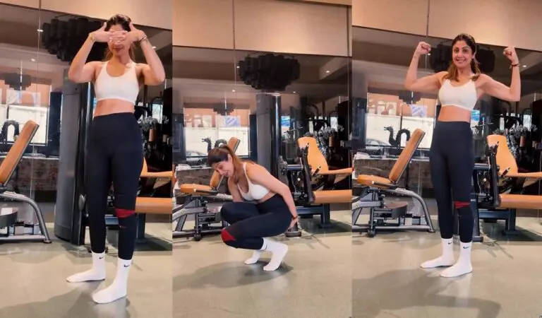 Shilpa Shetty shares mobility challenge workout, urges fans to stay fit ...