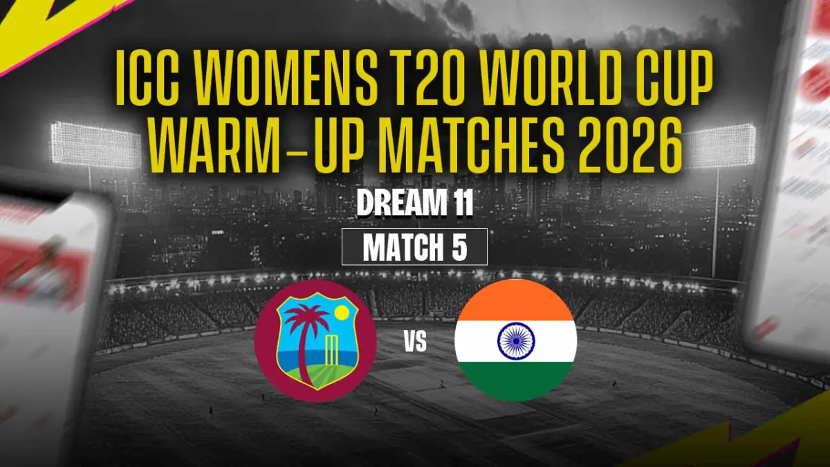 WI-W vs IND-W Dream11 Prediction - Women's T20 World Cup 2026 Warm-Up ...