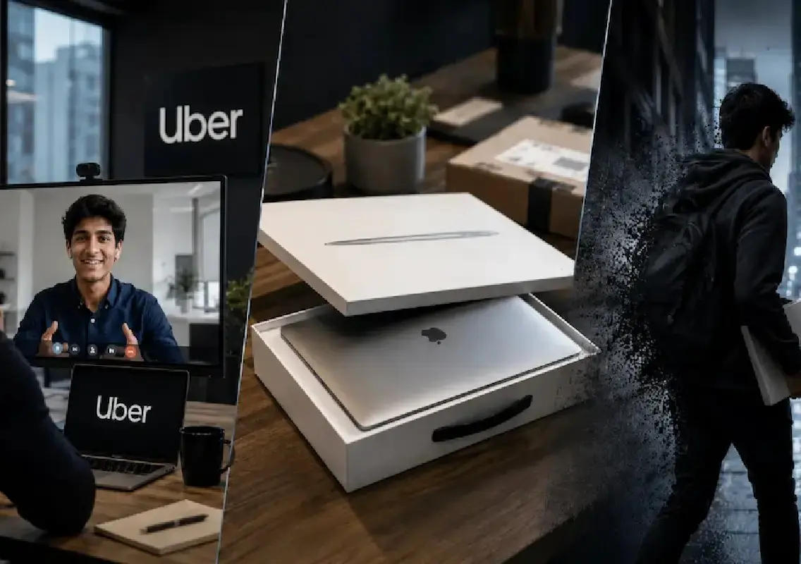 Candidate disappears after receiving company laptop | Dailyhunt