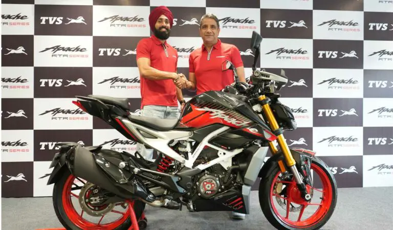 TVS Motor honours India's fastest sprinter Gurindervir Singh with ...