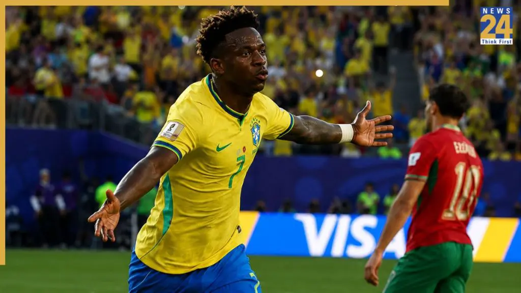 Vinicius Jr joins Brazil's World Cup winning legends with historic feat ...