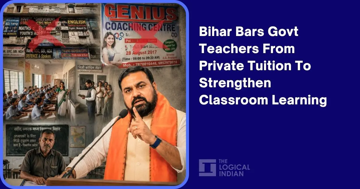 Bihar Bars Govt Teachers From Private Tuition To Strengthen Classroom ...