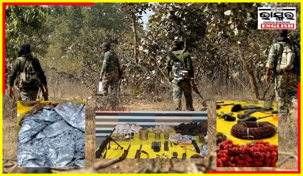 Malkangiri Forces Seize Massive Maoist Arms Cache | Dailyhunt