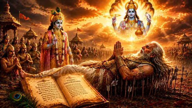 Why Bhishma Chose Vishnu Sahasranama Before Death | Dailyhunt