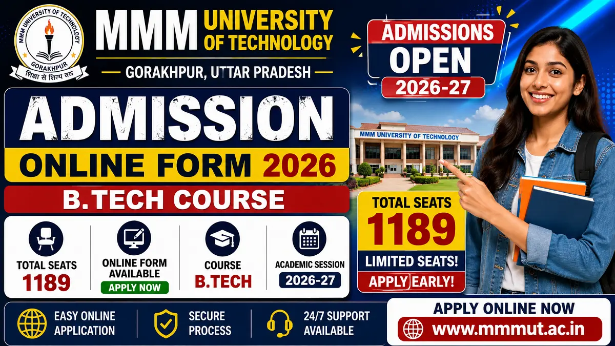 MMM University of Technology Admission Online Form 2026 | Dailyhunt