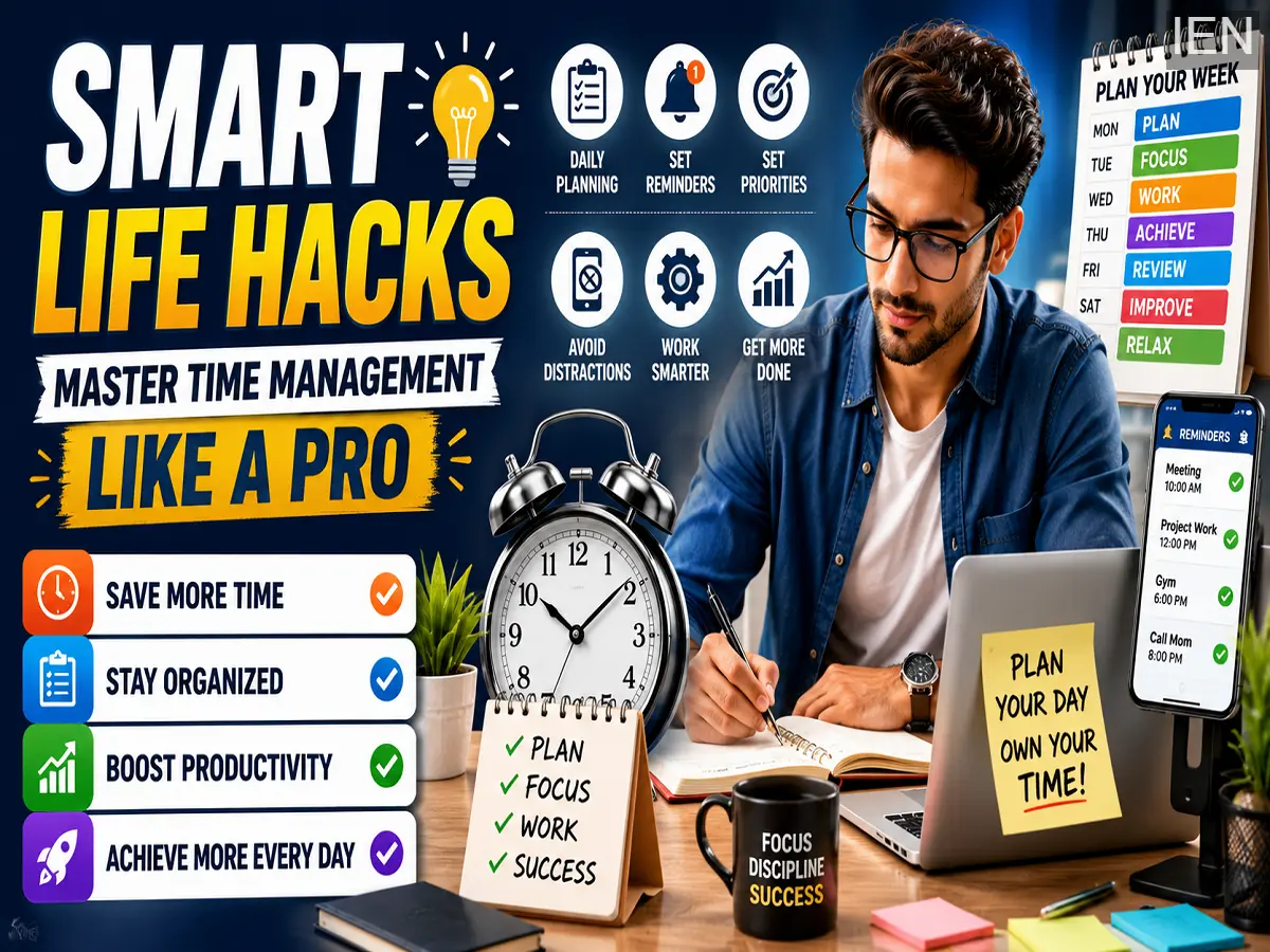 Smart Life Hacks for Better Productivity: Simple Ways to Master Time ...