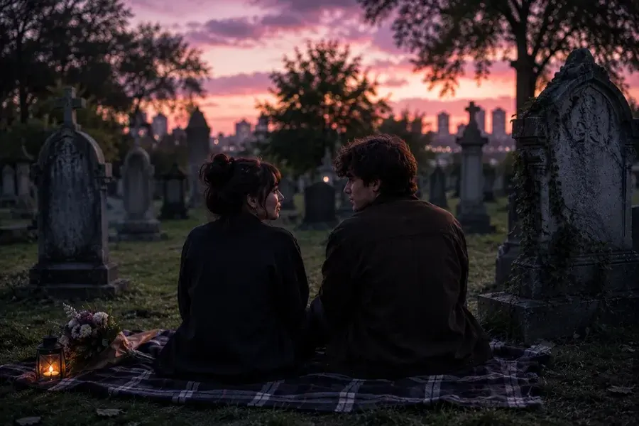 Ghosts, gravestones and romance: Why Gen Z is dating in cemeteries ...