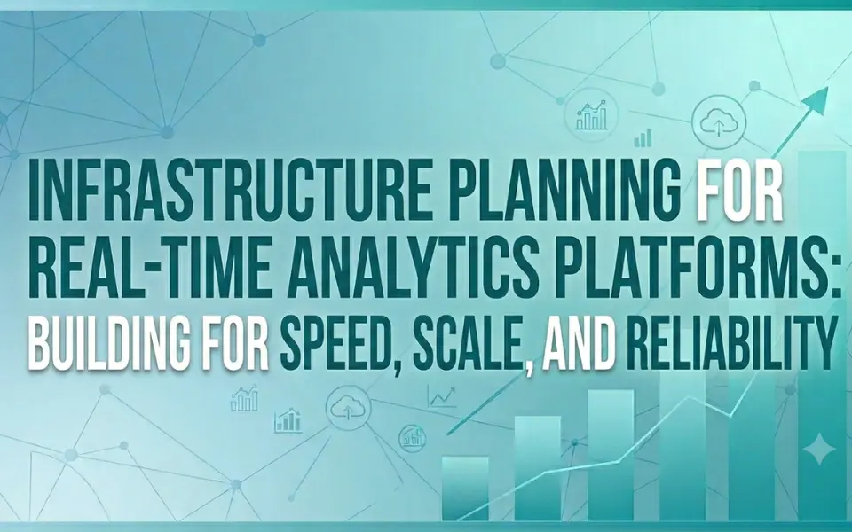 Infrastructure Planning for Real-Time Analytics Platforms: Building for ...