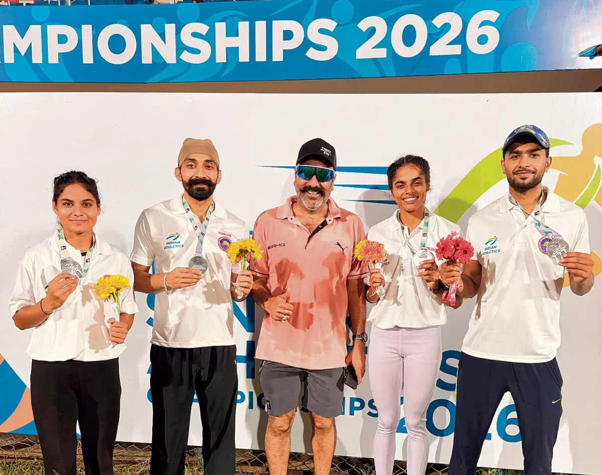 Punjab bags silver in mixed 4x400m relay at national meet | Dailyhunt