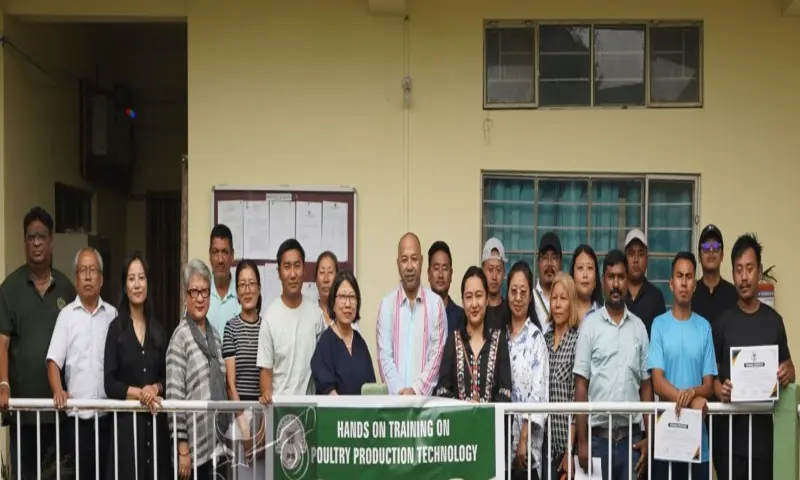 Nagaland University trains entrepreneurs to strengthen local poultry ...