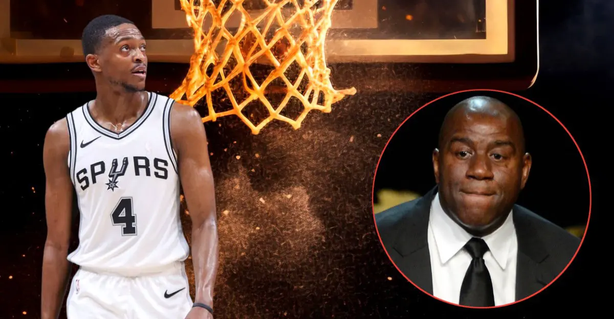 Spurs HC Defends De'Aaron Fox After Magic Johnson and Others Criticize ...