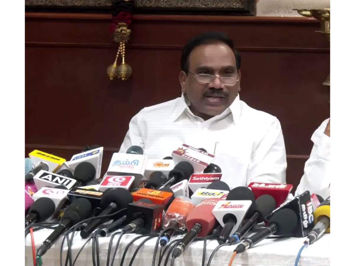 DMK leader A Raja mocks CM Vijay's Trichy thanksgiving speech | Dailyhunt
