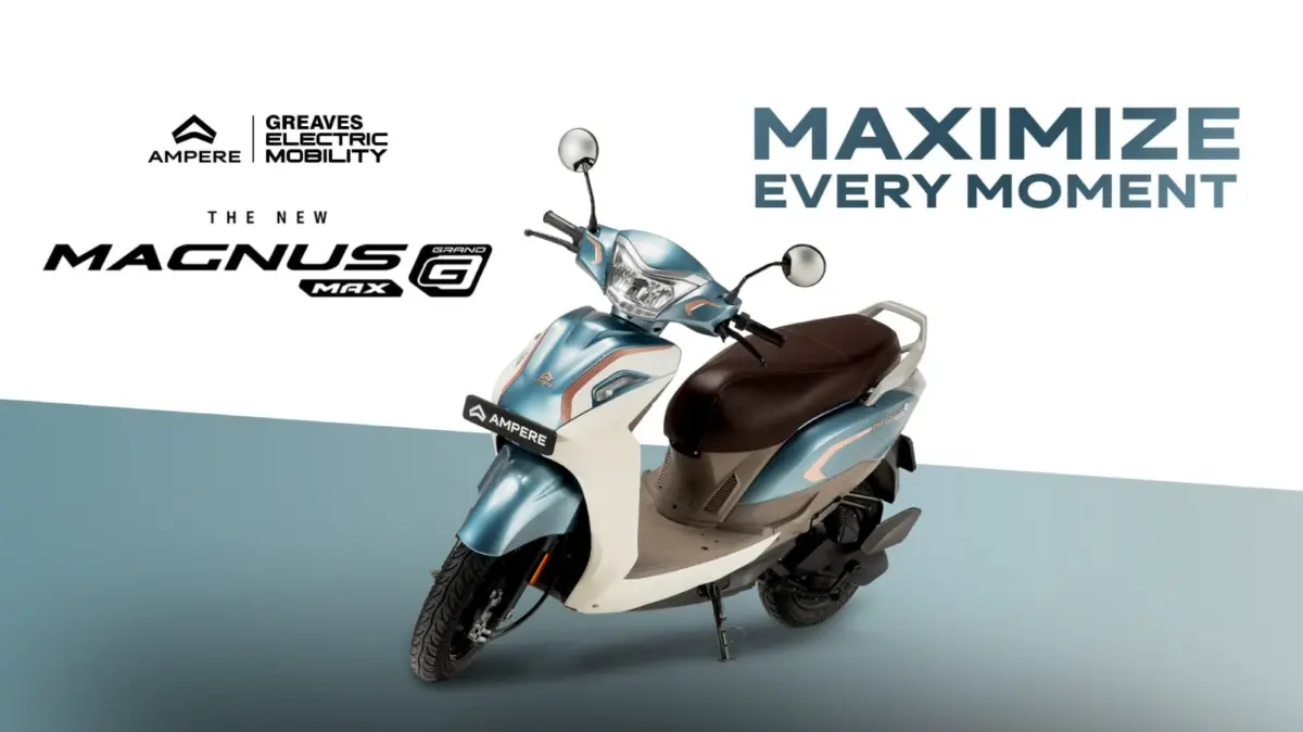 Ampere Magnus G Max Launched at ₹94,999 with 100+ km Range | Autocar ...