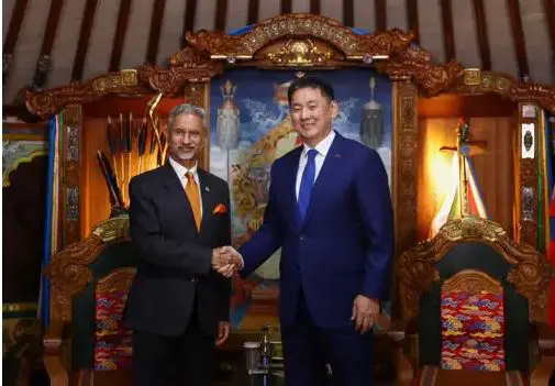 EAM Jaishankar highlights India-Mongolia spiritual partnership during ...