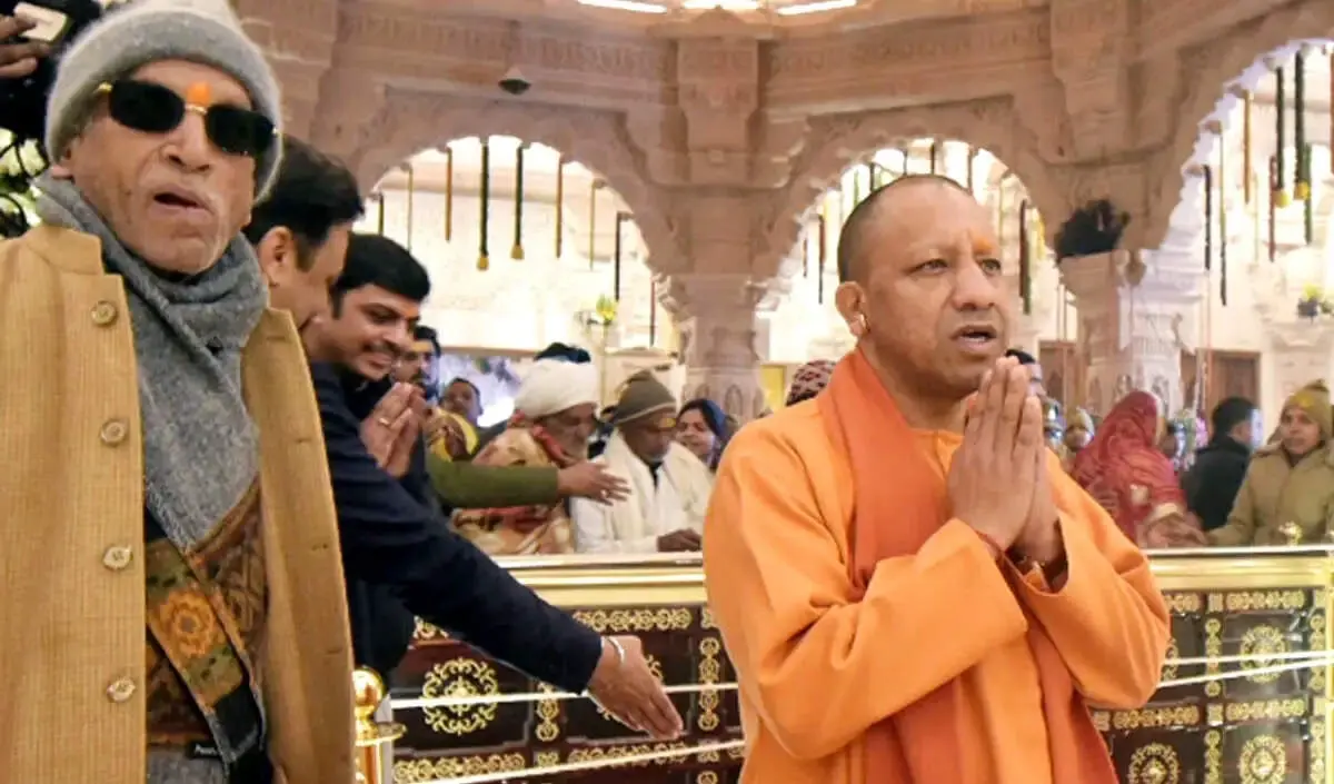 Yogi Adityanath's Upcoming Ayodhya Visit Amid Ram Temple Donation ...