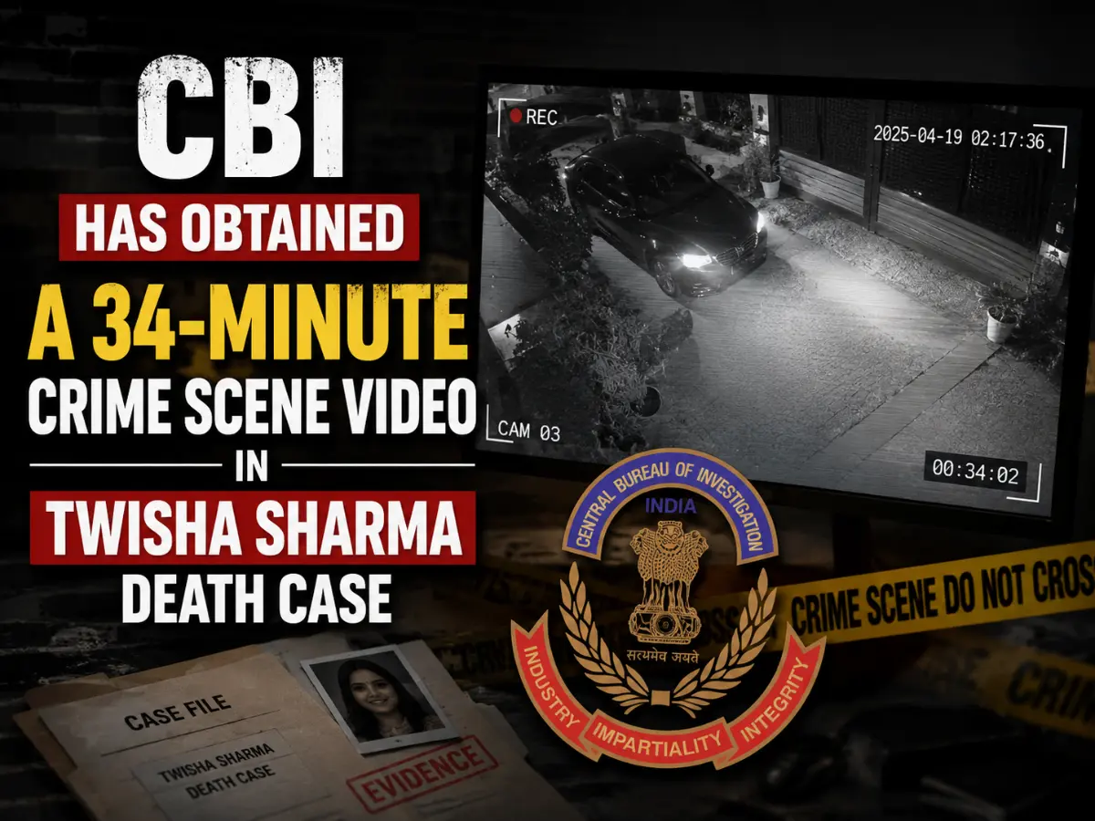 Twisha Sharma Death Case Latest Updates: CBI Examines New 34-Minute ...