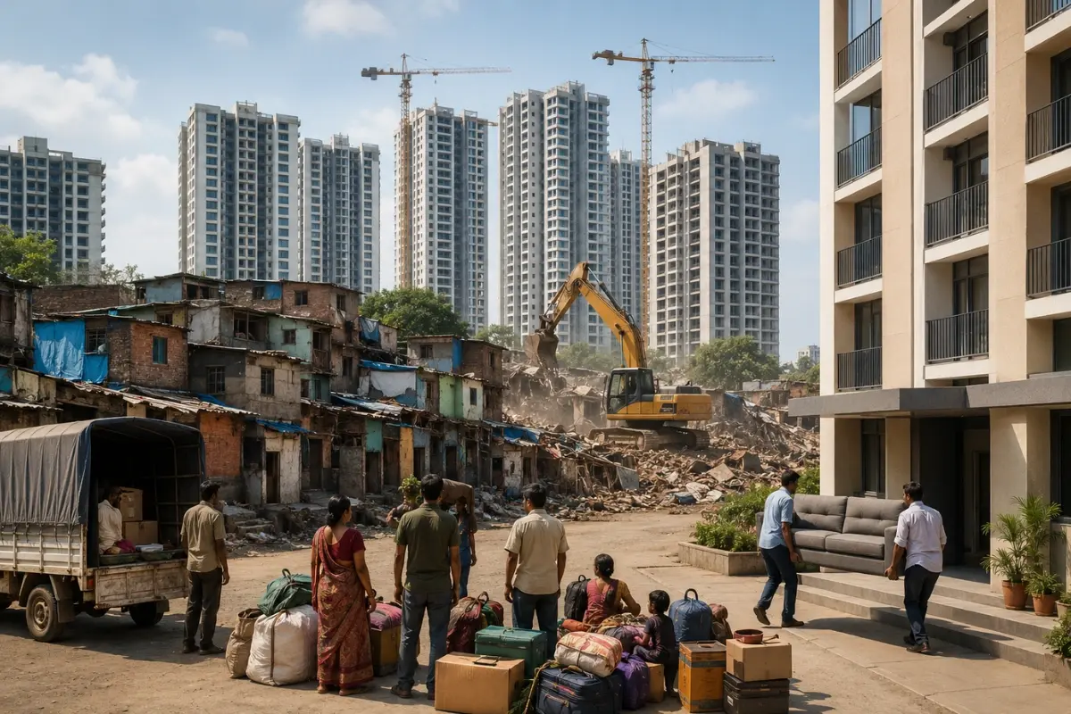 Dharavi Redevelopment Project Moves Forward As Shahunagar Residents ...