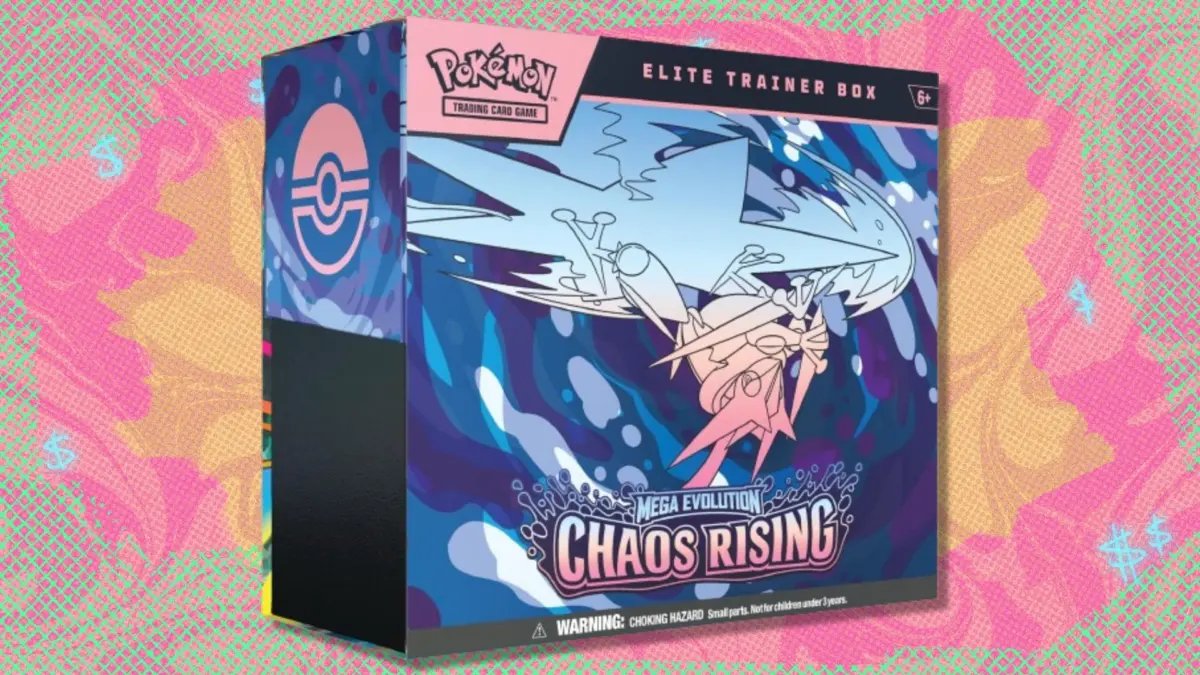 The Pokémon TCG Chaos Rising Elite Trainer Box is at a record-low price ...