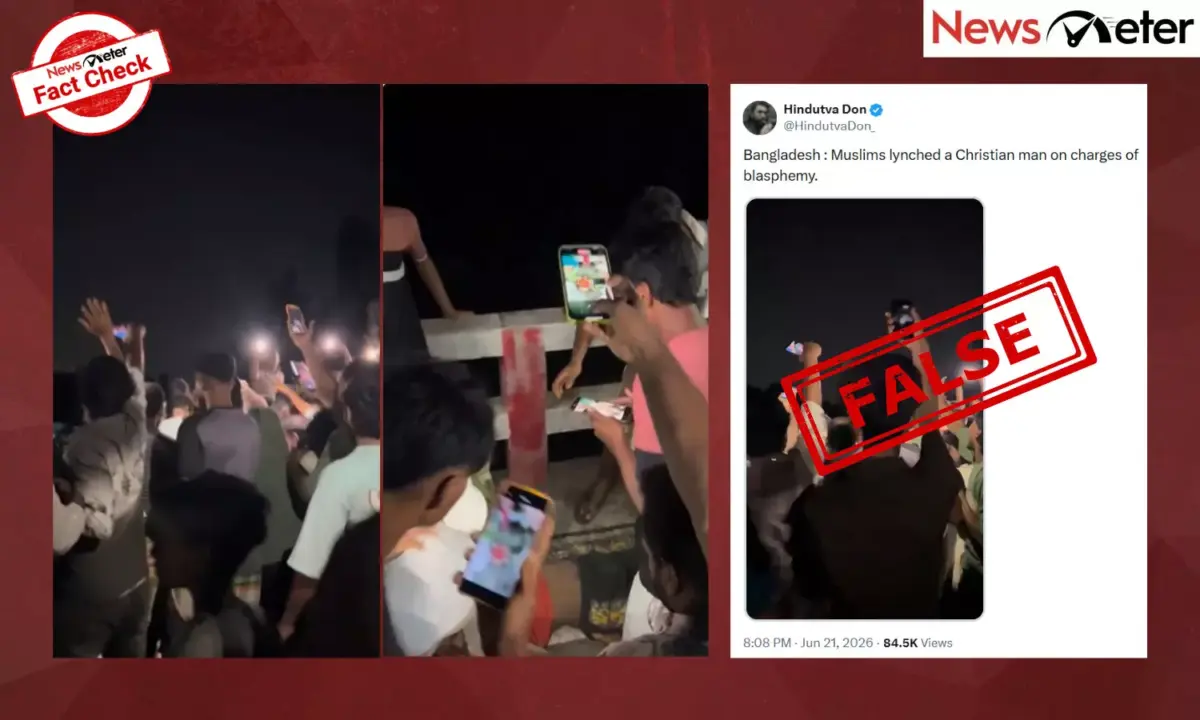 Fact Check: Bangladesh Muslims lynch Christian man accused of blasphemy ...