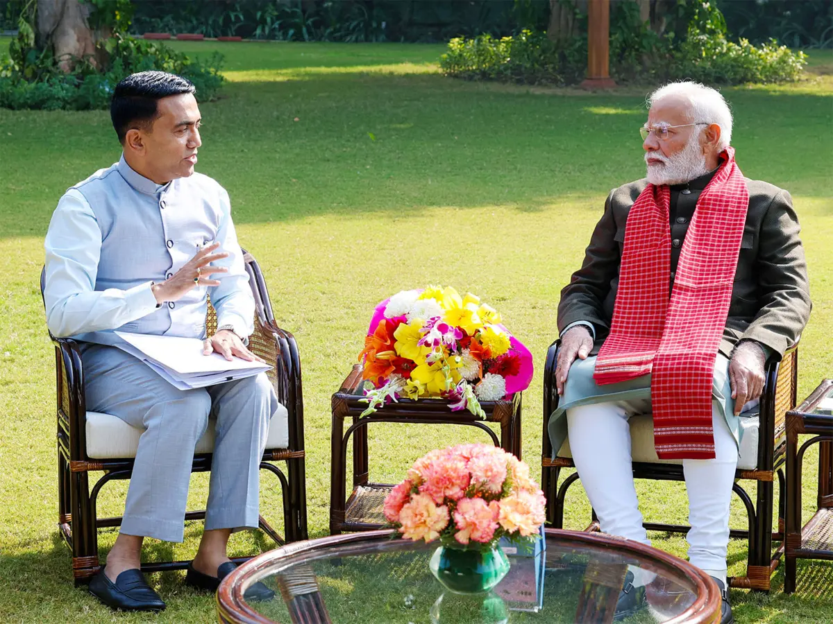 PM Modi and Amit Shah extend birthday greetings to Goa CM Pramod Sawant ...