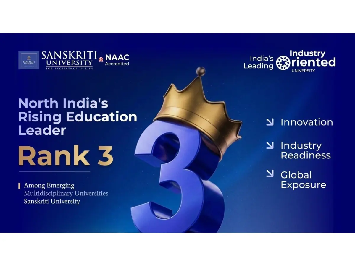 From Mathura to the National Spotlight, Sanskriti University Is ...