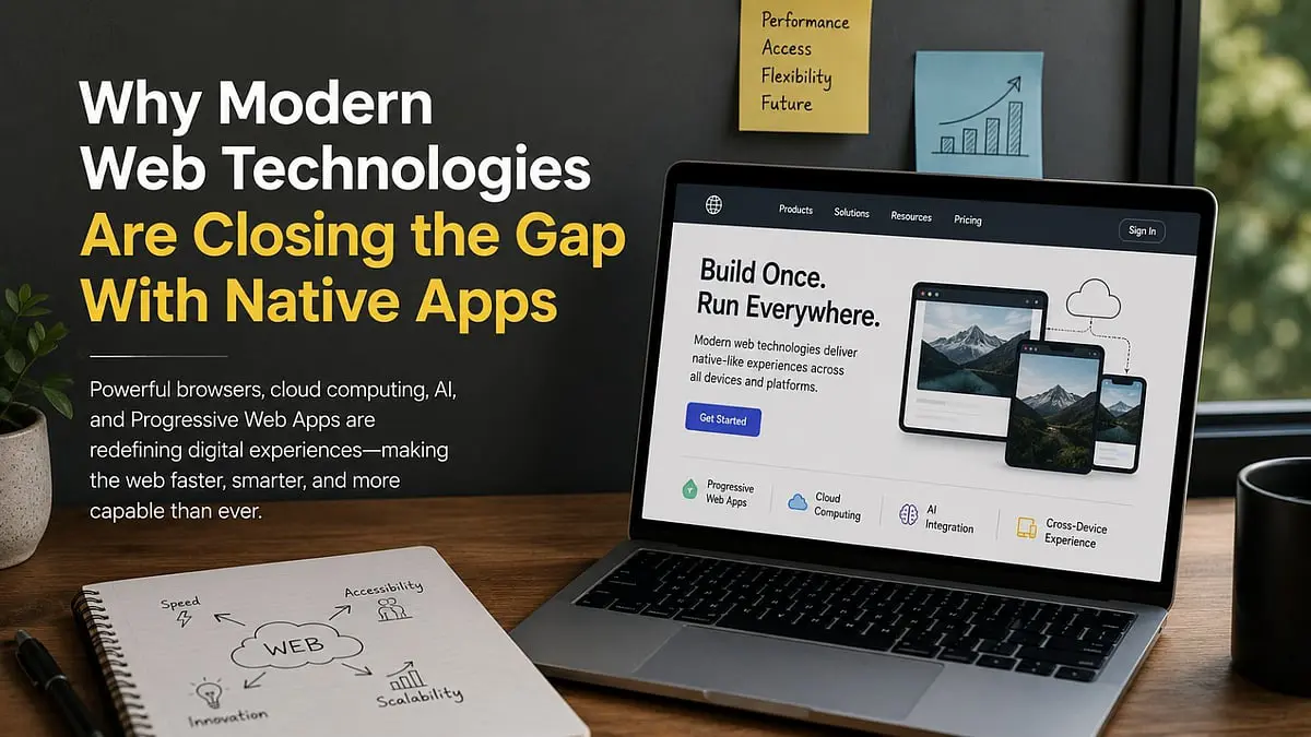 Why Modern Web Technologies are Closing the Gap with Native Apps ...