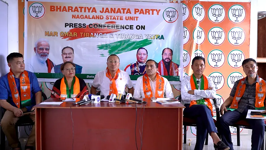 BJP Nagaland to organize Har Ghar Tiranga Yatra | Dailyhunt