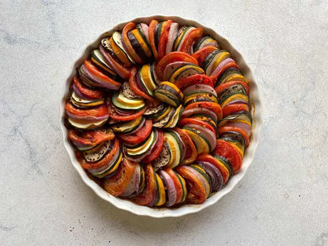 Brunch Without Borders With Karishma Mehta: Ratatouille In A Red Bell ...