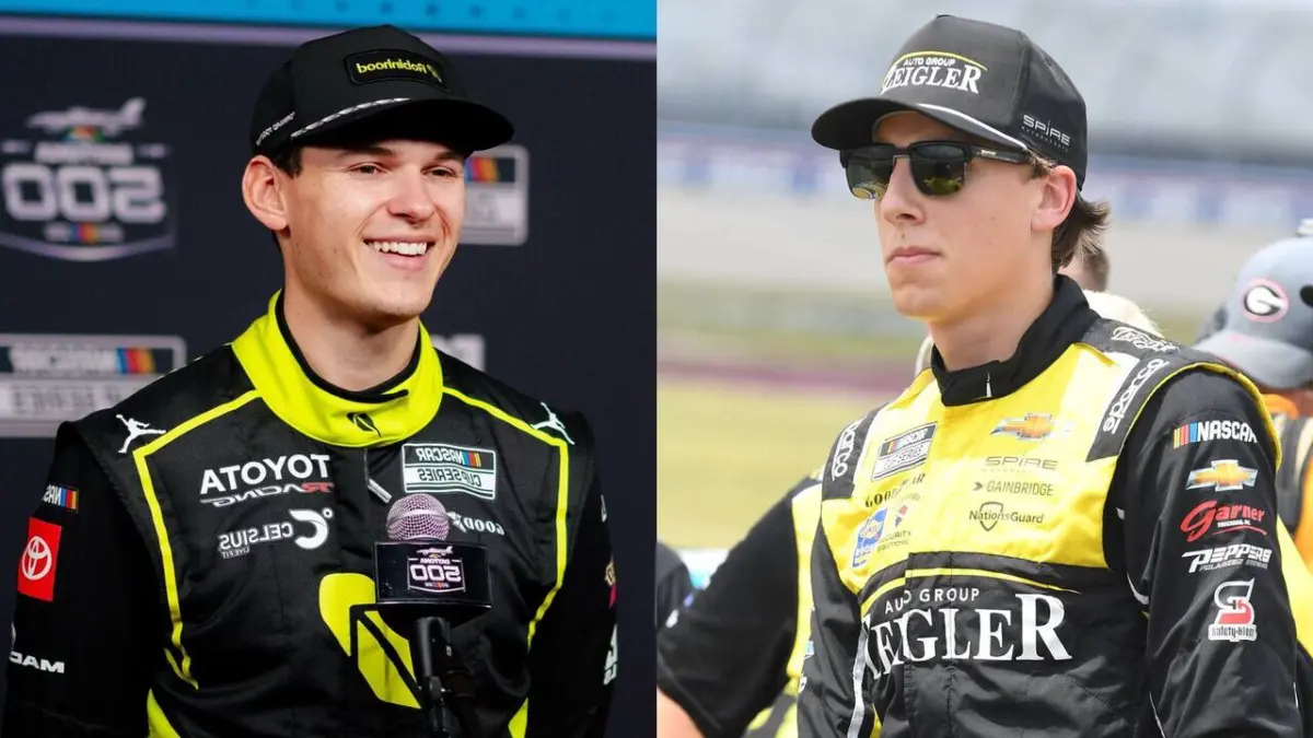 'I Shared Your Number!' Denny Hamlin Makes Awkward Corey Heim Mistake ...
