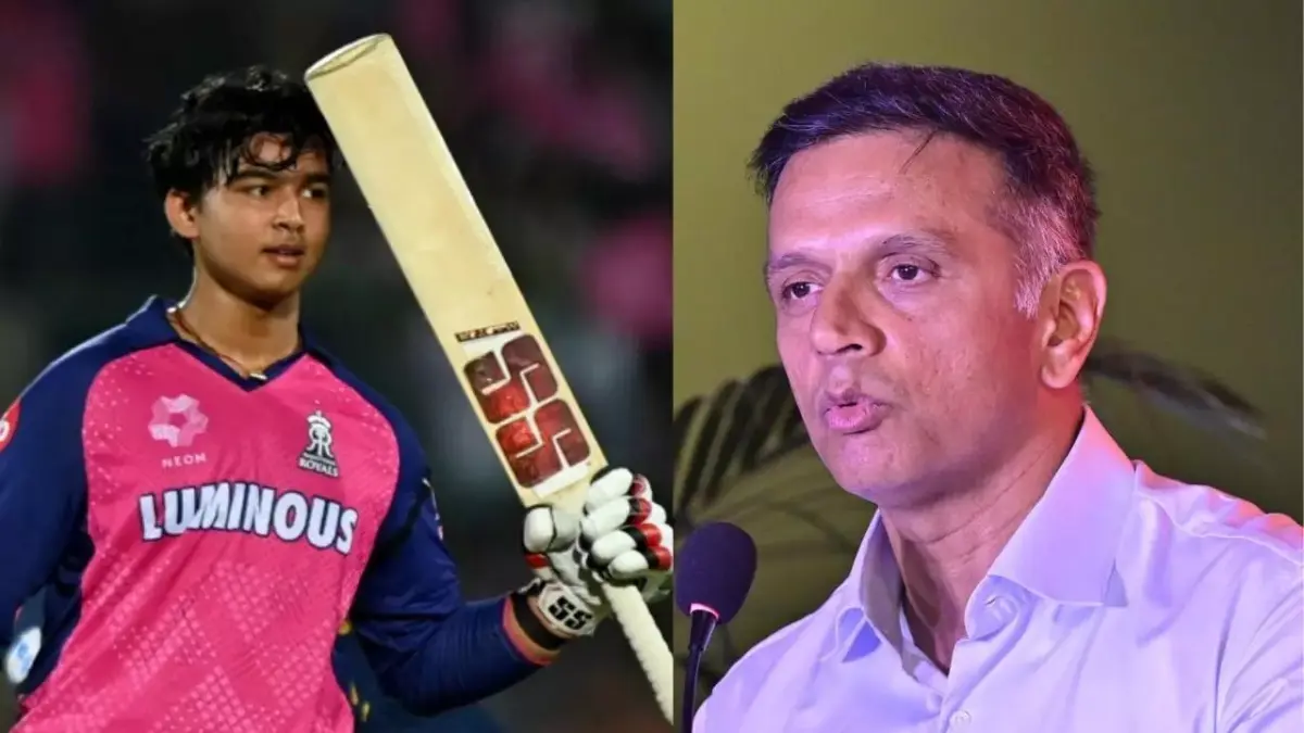 "ಇಂಥ ಆಟಗಾರ ಸಿಗಲು 40 ವರ್ಷ ಬೇಕಾಯ್ತು!"- ವೈಭವ್ ಬೆನ್ನುತಟ್ಟಿದ ದ್ರಾವಿಡ್ ...