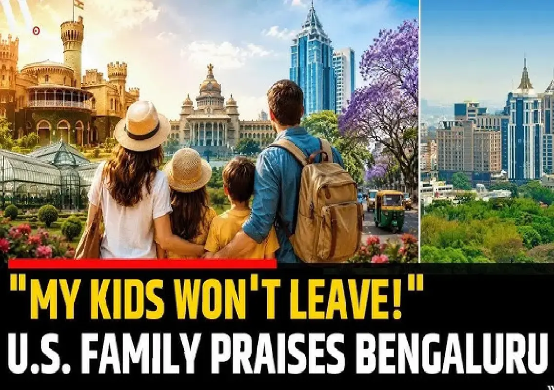American family's heartfelt goodbye to Bengaluru wins hearts online ...