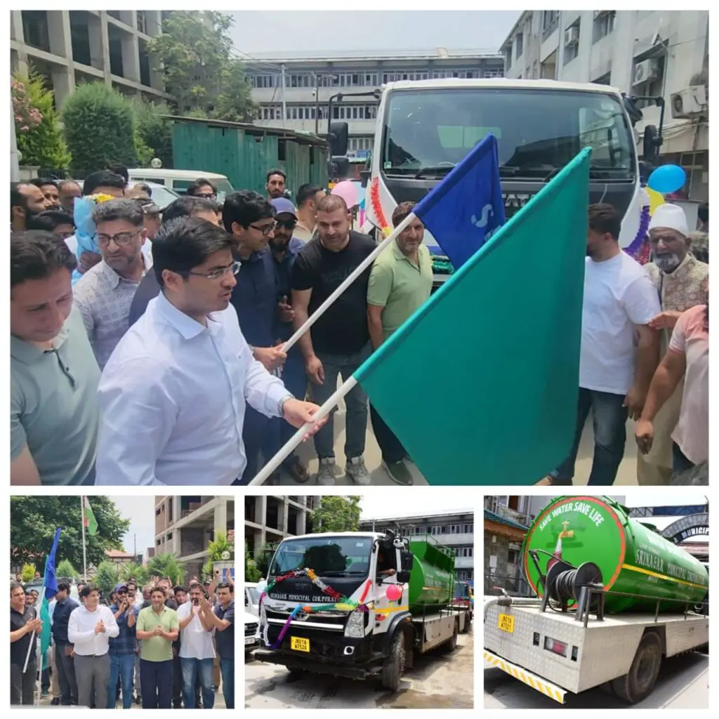 Commissioner SMC flags off Four High-Capacity Water Tankers to ensure ...