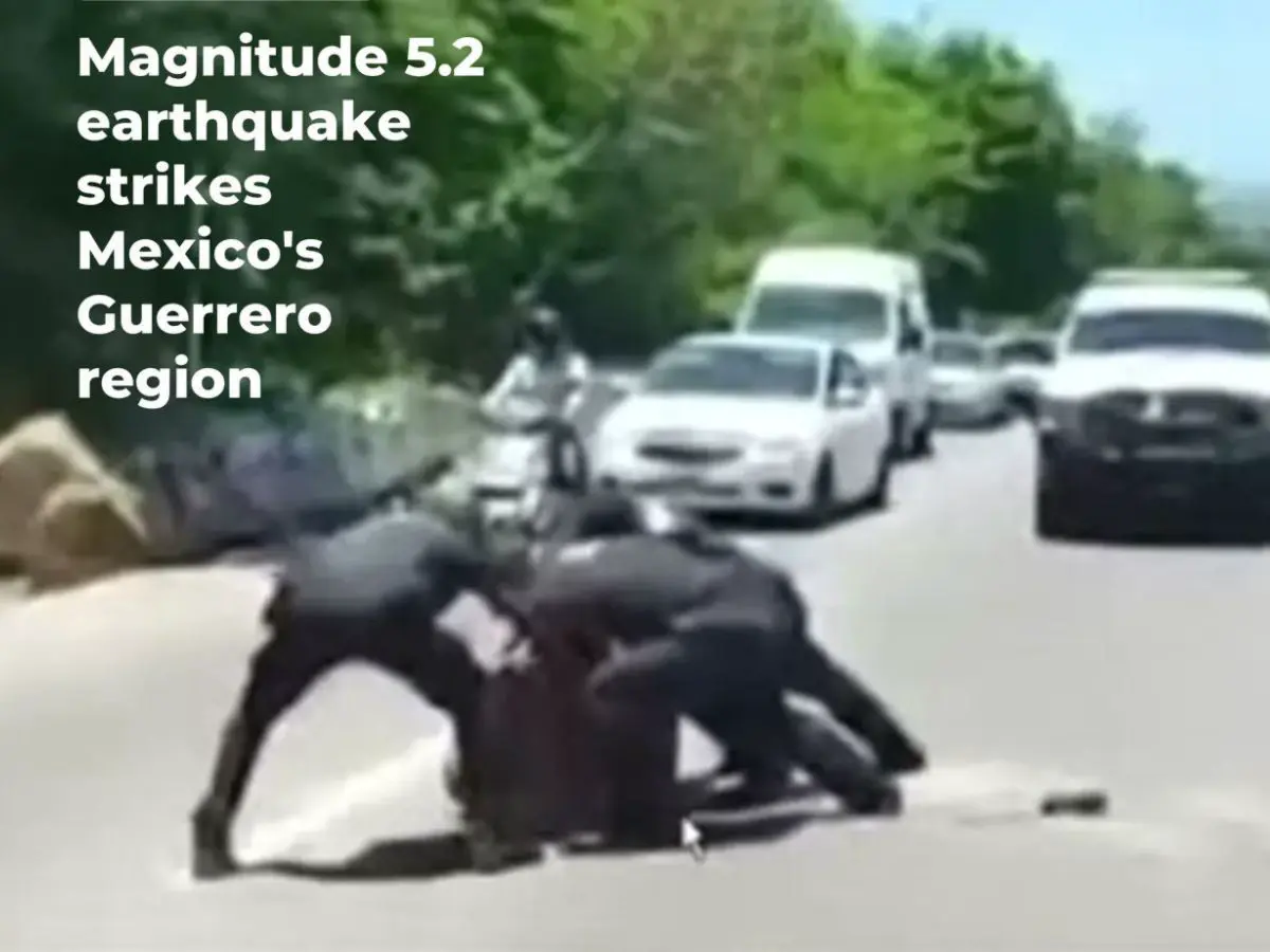 5.2 Magnitude Earthquake Hits Southern Mexico's Guerrero State | Watch ...