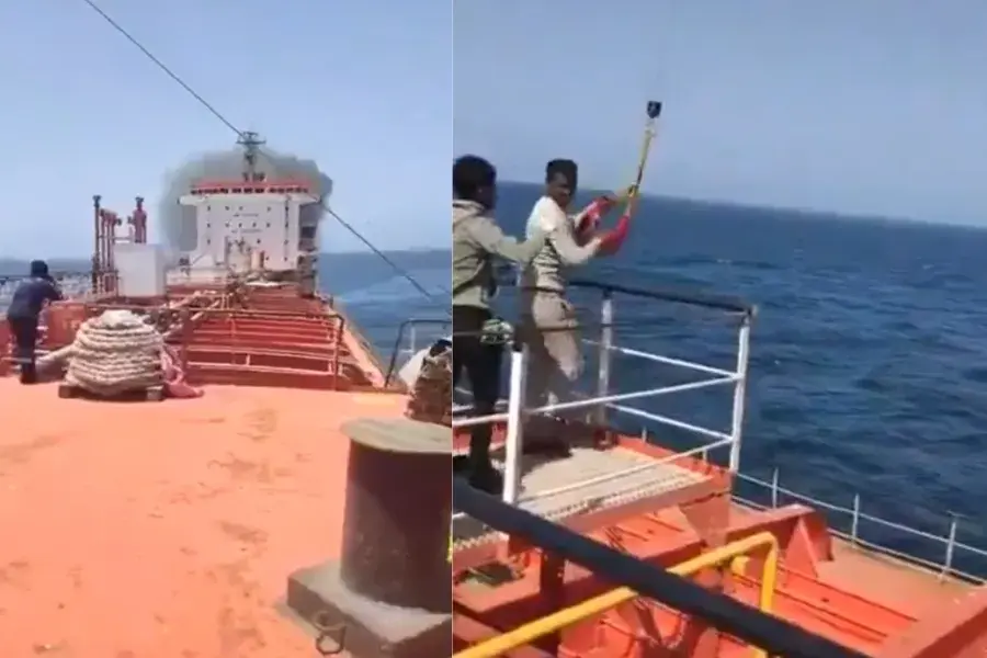Fire, distress calls and a tanker near Hormuz: What happened to the 24 ...
