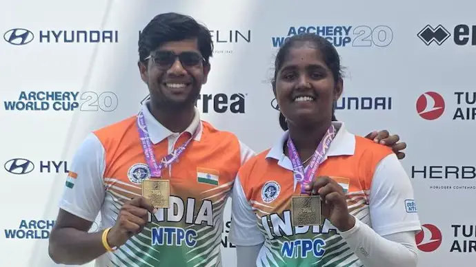 India Shocks Olympic Champions Again as Dhiraj and Kumkum Capture ...