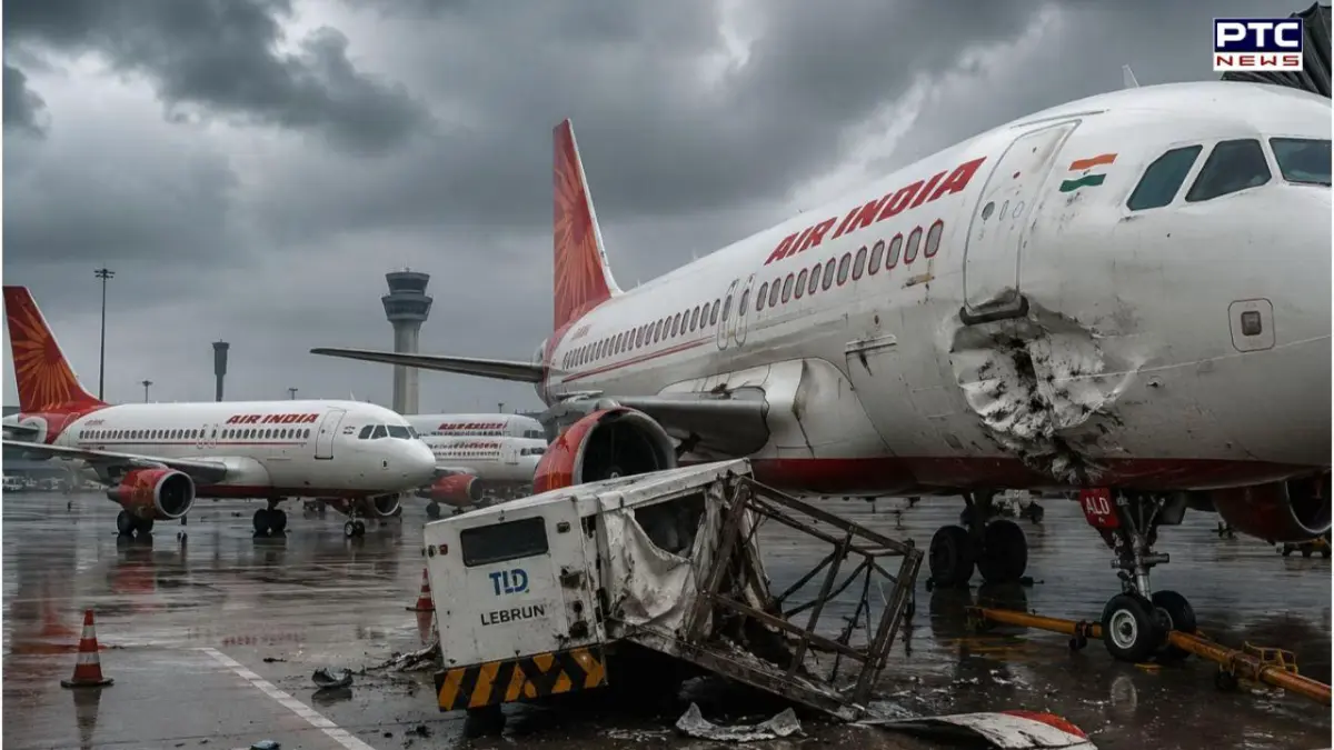 Three Air India aircrafts damaged by ground equipment at Delhi airport ...