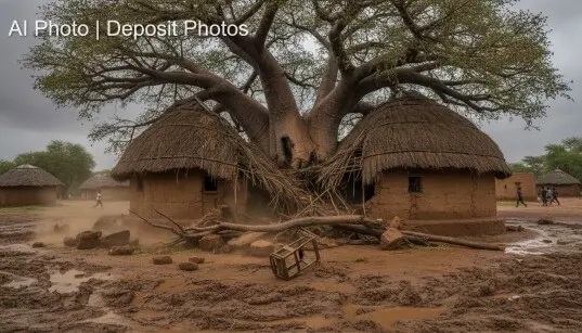 Five of family killed as tree collapses on house during storm in ...
